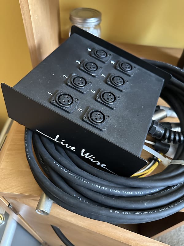 Live Wire 8 channel audio snake 2010s | Reverb