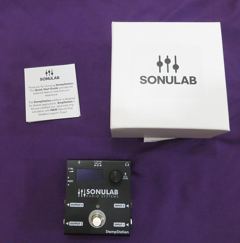 Sonulab StompStation 2025 - Black | Reverb