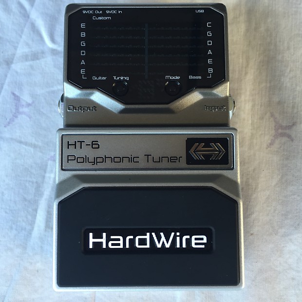 Digitech Hardwire Series HT-6 Polyphonic Tuner | Reverb