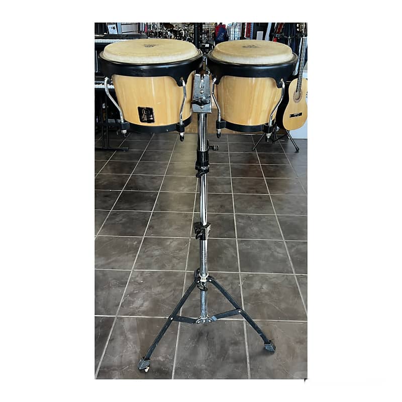 LP Bongo Set with Stand Used | Reverb