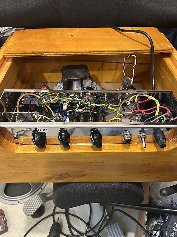 Weber fender Princeton tweed 5f2a loaded chassis with nfb for | Reverb