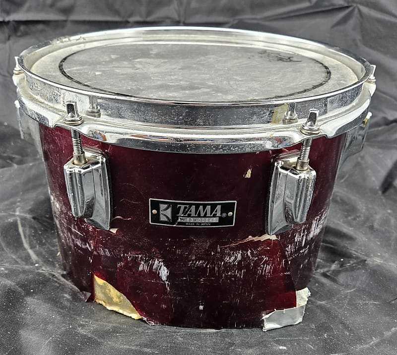 Tama Imperialstar 10 inch Concert Tom 1970s-1980s - Red | Reverb