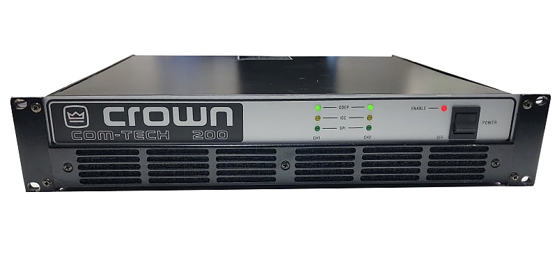 Crown Com-Tech 200 Power Amplifer | Reverb