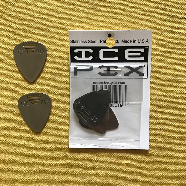 Ice Pix Picks (5) Non-Flex Stainless Steel New | Reverb