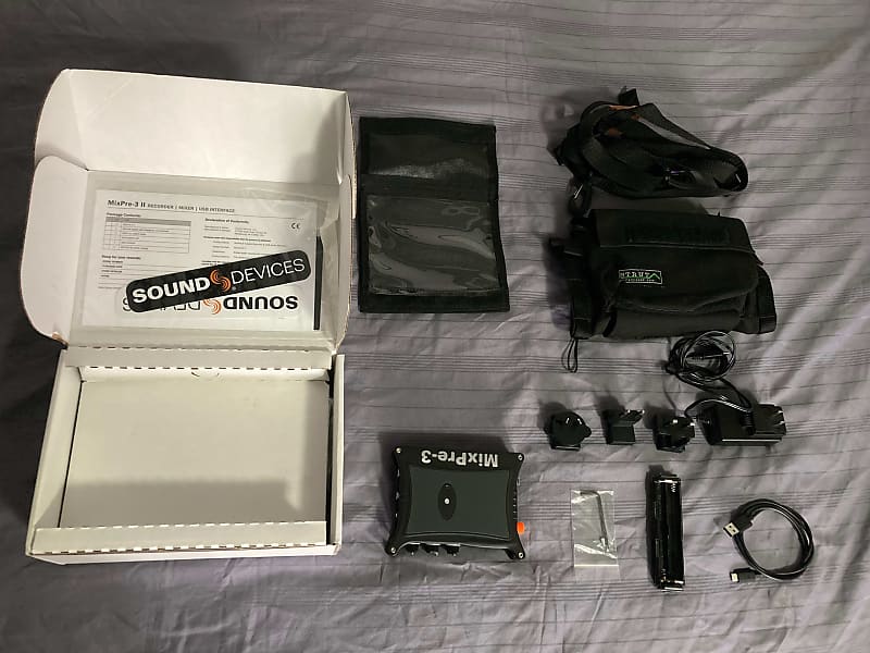 Sound Devices Mix-pre 3 II 2019 w/ Strut Case | Reverb