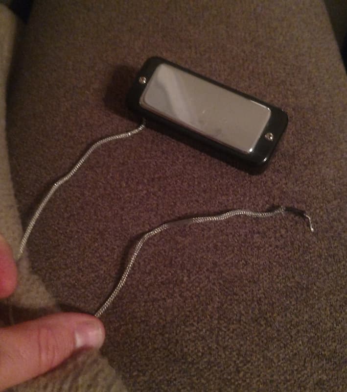 Gibson USA Firebird / Mini humbucker Neck Pickup With Ring , | Reverb