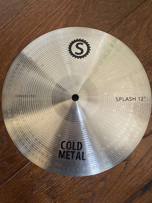 12” S Cold Metal Splash Cymbal | Reverb