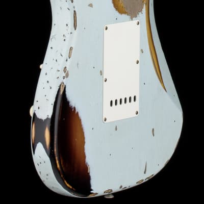 Fender Custom Shop 1960 Stratocaster Heavy Relic - Aged Sonic | Reverb