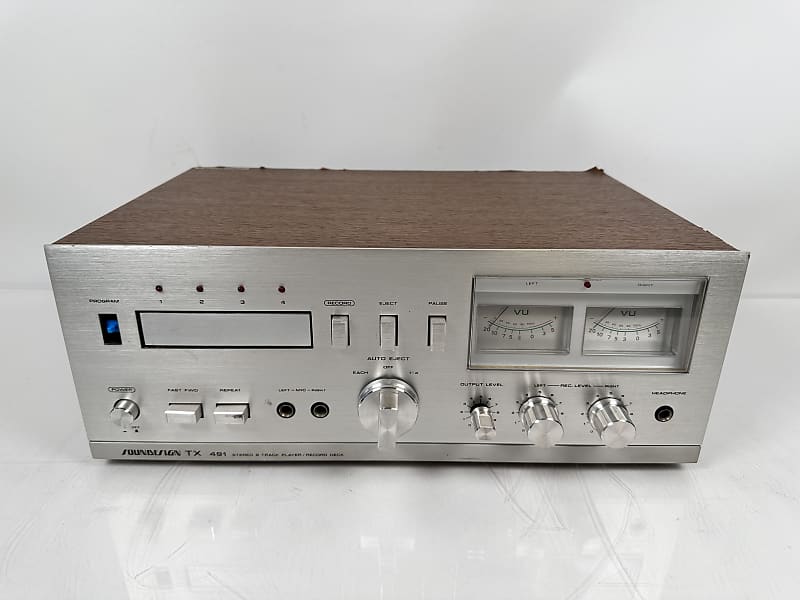 Vintage Soundesign TX 491 8 Track Recorder Player | Reverb
