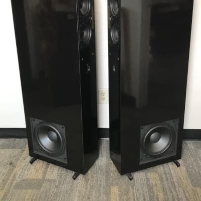 NHT VT-2 Tower Loudspeakers Black (Pair) | Reverb