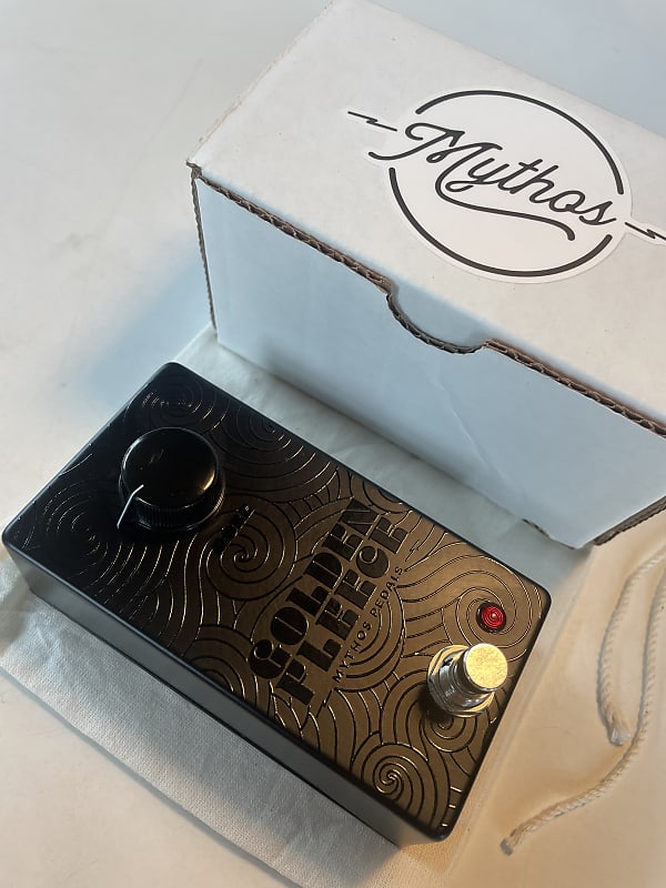 Mythos Pedals Golden Fleece Blackout ltd ed. Black | Reverb