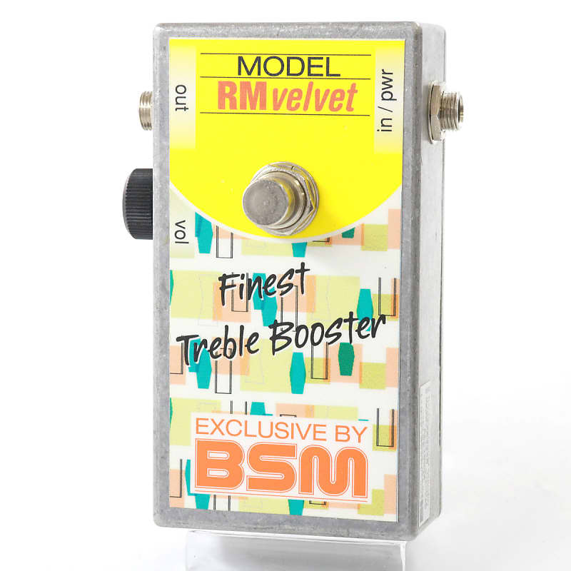 BSM RM velvet Guitar booster [SN 5114] [12/25] | Reverb