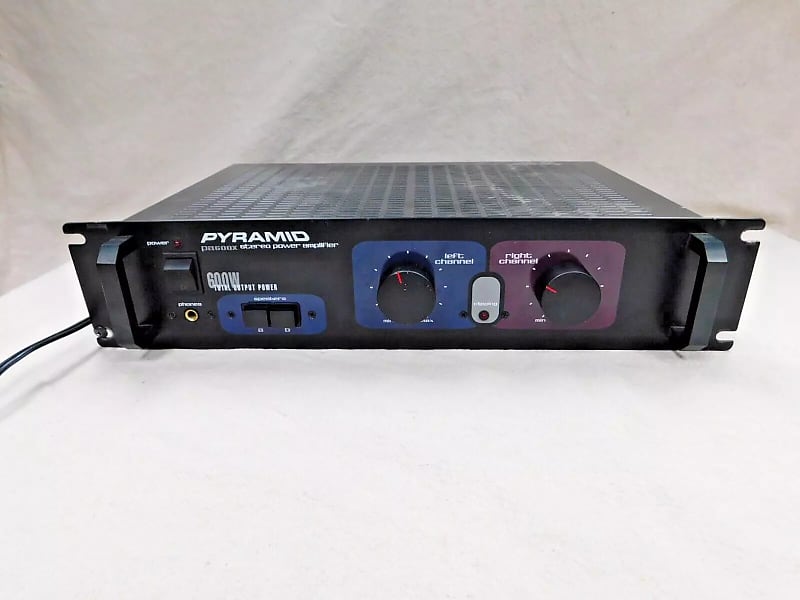 Pyramid pa600x 600 Watt Stereo Power Amplifier | Reverb