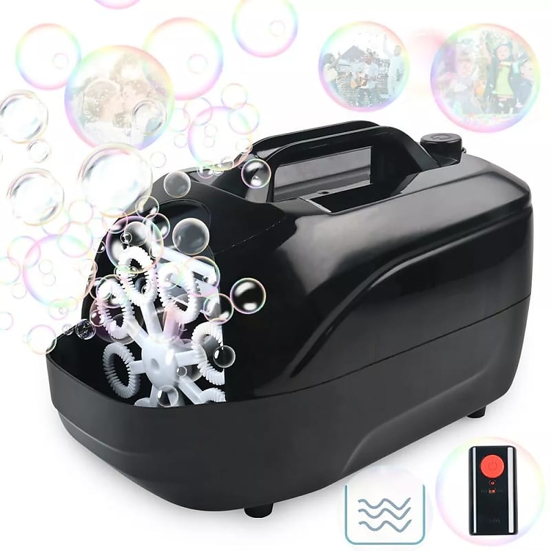 Portable Bubble Machine Automatic Bubble Blower Maker | Reverb