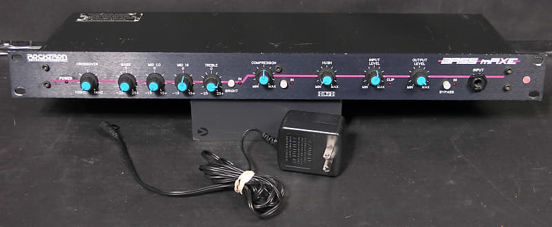 Rocktron BASS mAXE Guitar Rack Processor 1990 Black | Reverb