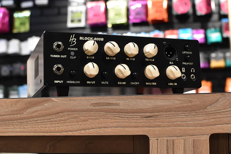 Harley Benton Block-800B Bass Amp Head (Used) | Reverb