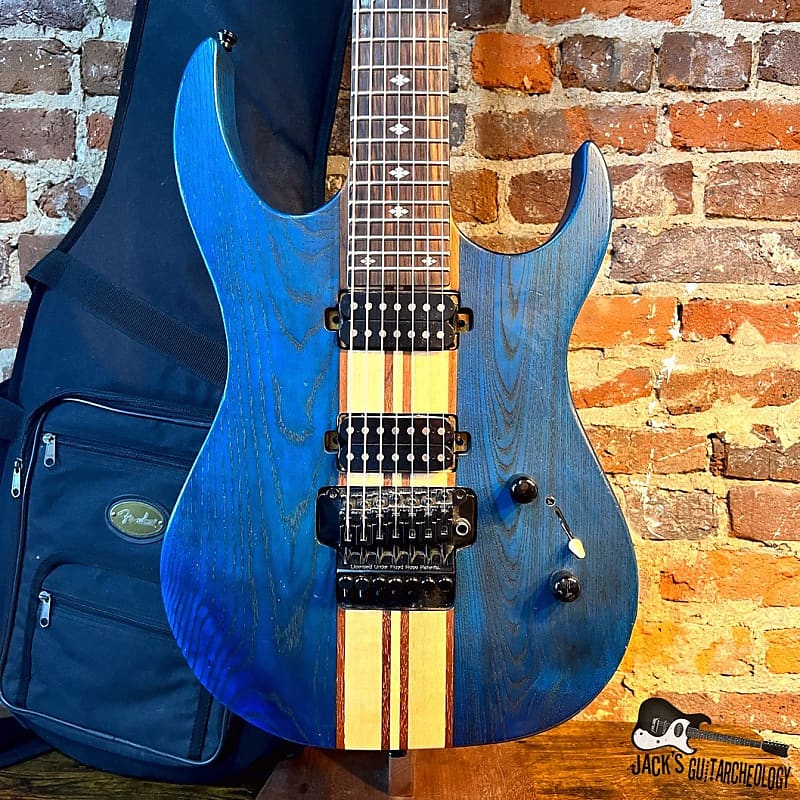 Cassidy Axeman 7 String Neck-Thru Electric Guitar w/ GB | Reverb