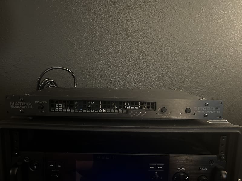 Matrix Amplification GT1000FX 1U | Reverb