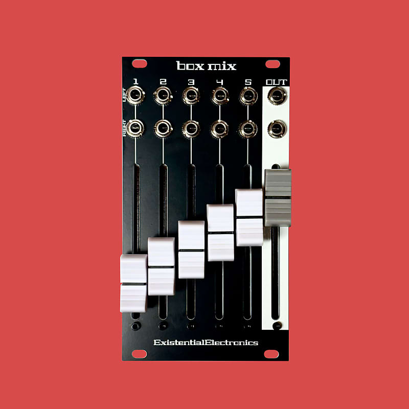 box mix — Stereo Mixer for eurorack — ExistentialElectronics | Reverb