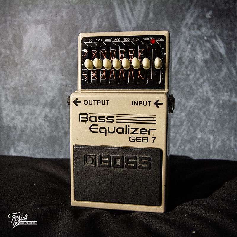 Boss GEB-7 Bass Equalizer Pedal | Reverb