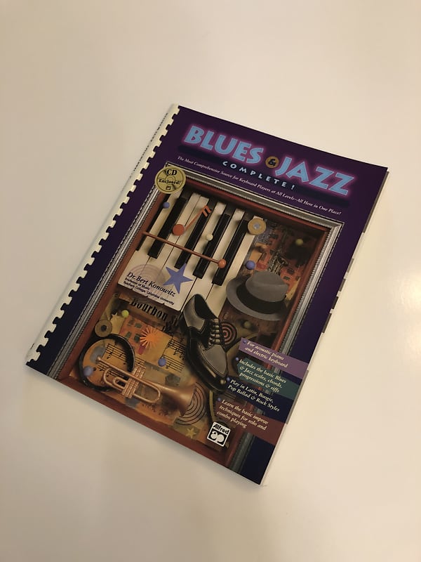 Blues & Jazz—Complete! - 2 CD Keyboard Instructional Book | Reverb