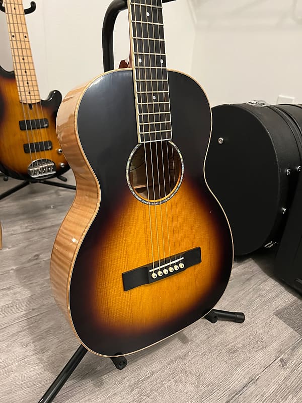 Larrivee P-09 Custom Flame Maple 2013 RARE! | Reverb