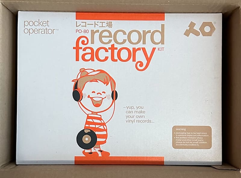 Teenage Engineering PO-80 Record Factory 2022 | Reverb
