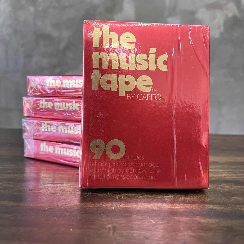 Capitol The Music Tape 90 min 8 track tapes 70’s | Reverb