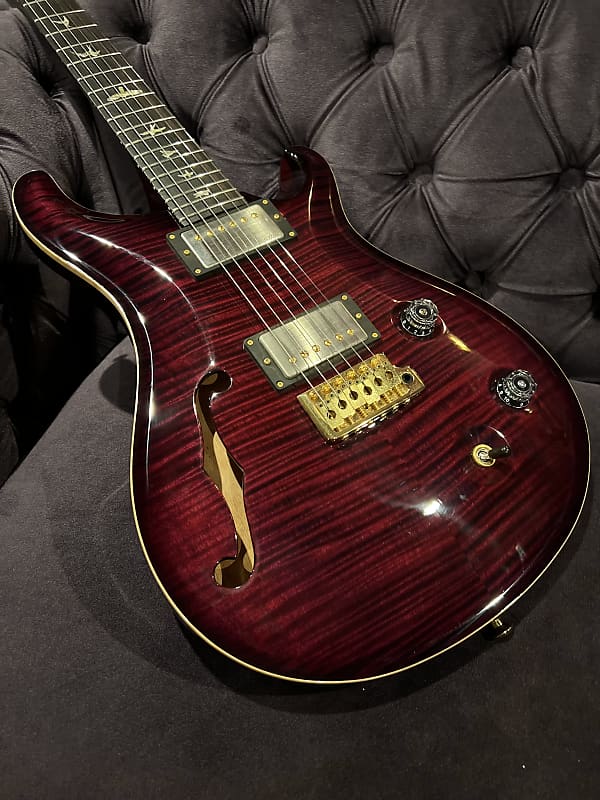 PRS Custom 22 Semi-Hollow Limited 10-Top 2010 - Angry Larry | Reverb