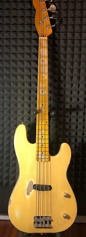 Dusty Hill Signature 51 Telecaster Tribute Bass 2022 - Relic | Reverb