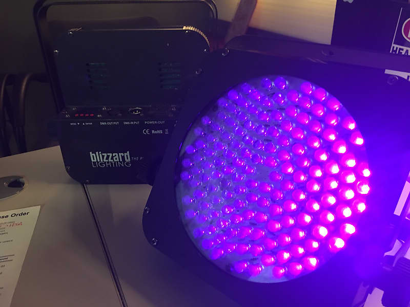 PAIR Blizzard Lighting The Puck CSI LED blacklight, FREE | Reverb