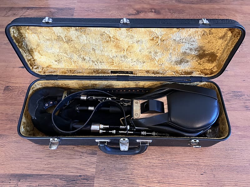 Ray Sloan 12 Key Northumbrian Smallpipes Key of F Bagpipes | Reverb