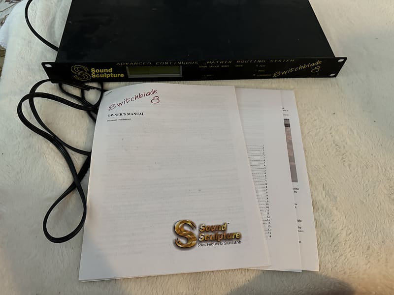 Sound Sculpture Switchblade 8 - Rack Mounted Continuous Matrx | Reverb