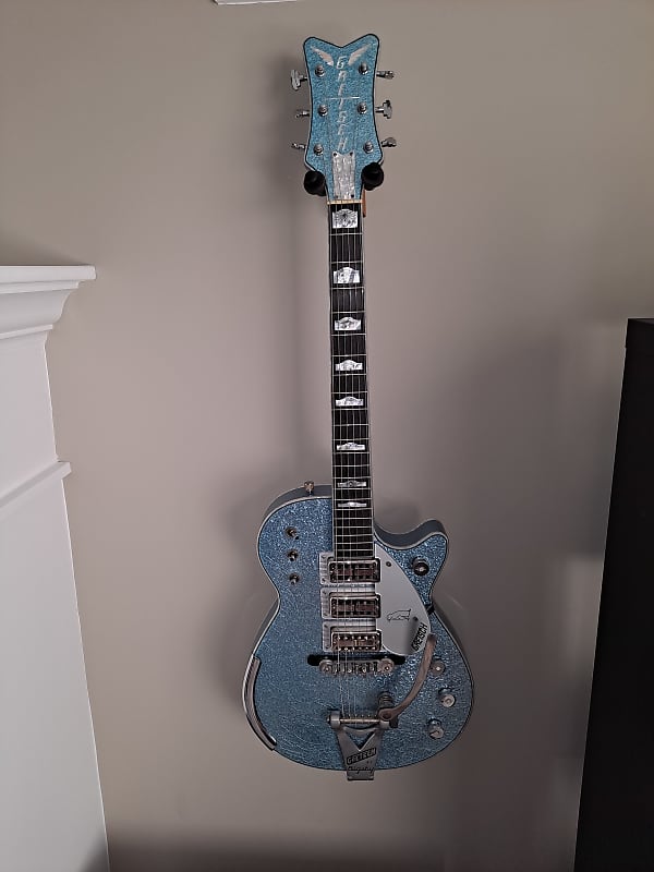 Gretsch Penguin 2022 - Blue Sparkle / Ice Metallic Blue Aged | Reverb