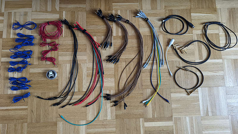 Eurorack Patch Cable Collection | Reverb