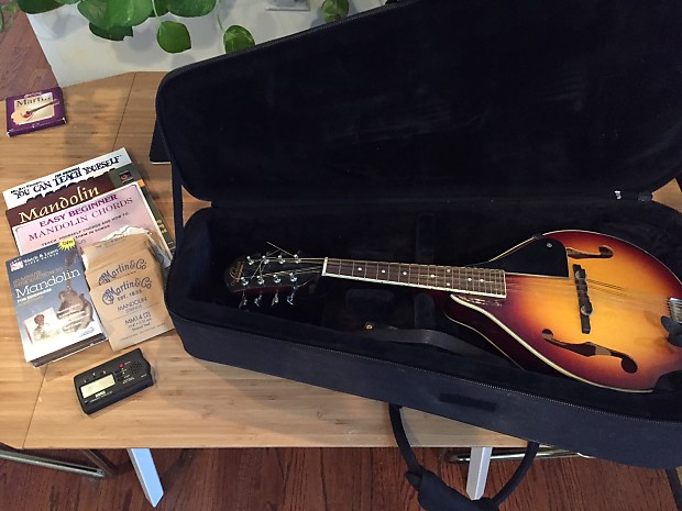 Oscar Schmidt by Washburn A Frame Mandolin Starter Kit | Reverb