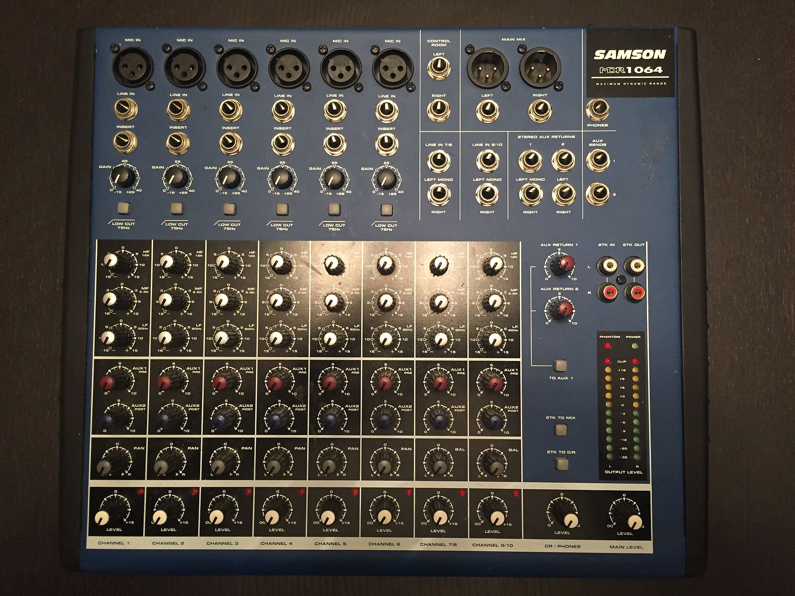 Samson MDR1064 10-Channel Analog Mixer | Reverb