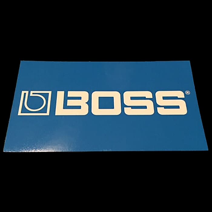 BOSS EFFECTS PEDALS STICKER INSANELY RARE LIMITED EDITION | Reverb