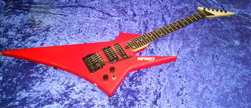 1984 USA JTG Infinity Red W/Original Case (rare) | Reverb
