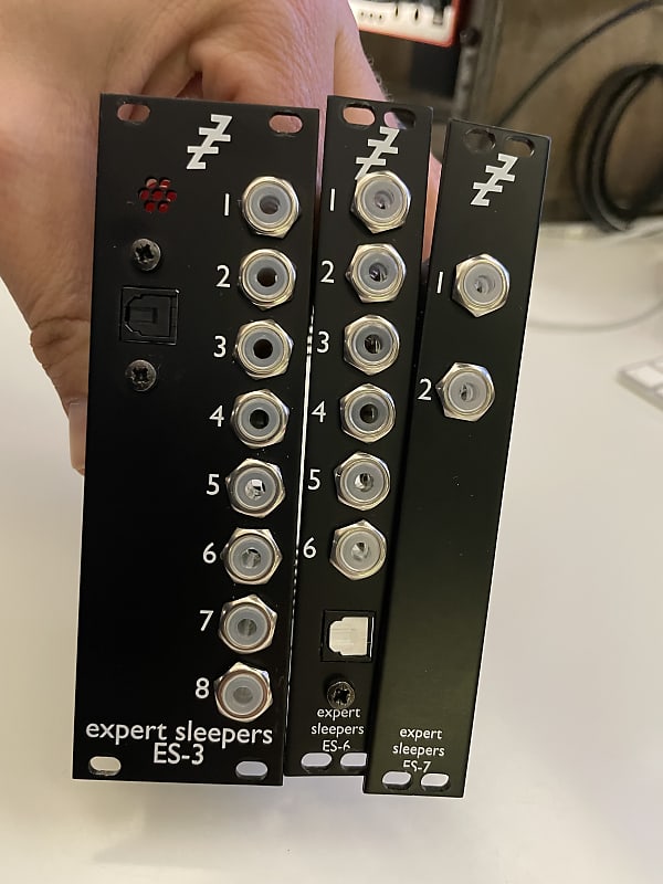 Expert Sleepers ES-3 mk4, ES-6 mk2, ES-7 mk2 Black | Reverb