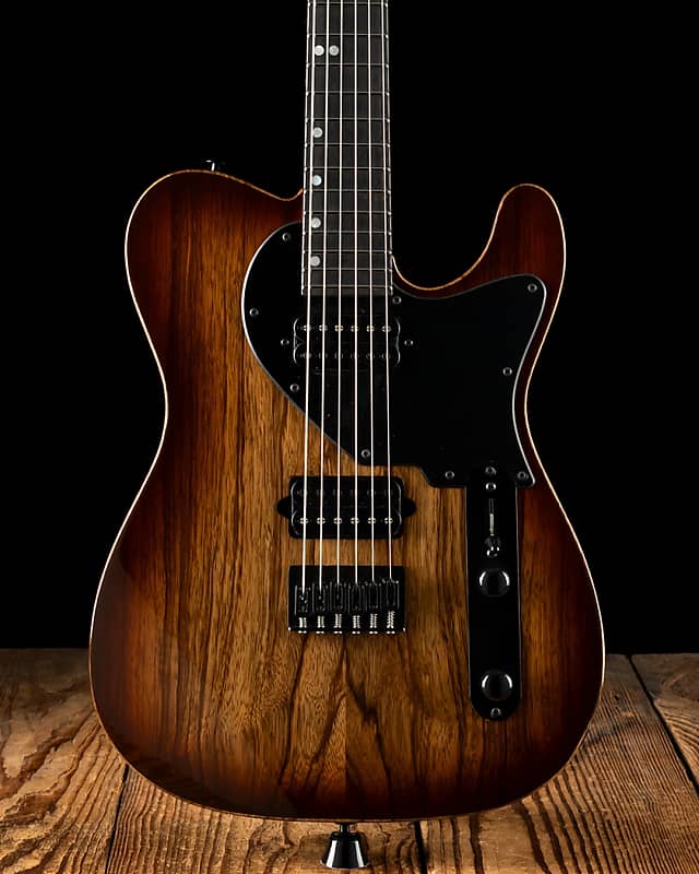 Suhr Classic T Custom Black Limba/Roasted Swamp Ash - Brown | Reverb