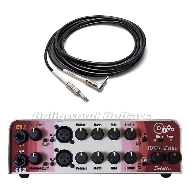 D-TAR Solstice 2 Channel Studio Acoustic Guitar Preamplifier | Reverb