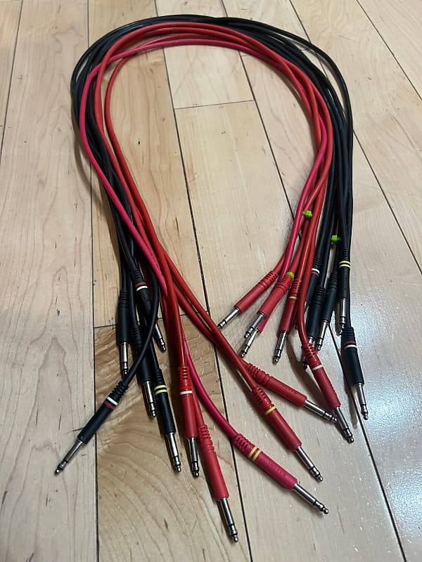 Mogami TT Patch Cables 40" long lot of 10 | Reverb