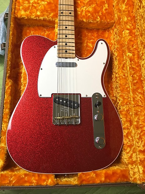 Fender Custom Shop 1960 Tele Custom NOS Telecaster 2018 Red | Reverb