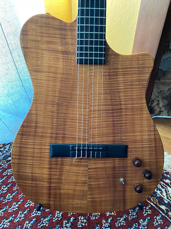 Carvin NS1 Kiesel Nylon Classical Flamed Koa works with | Reverb