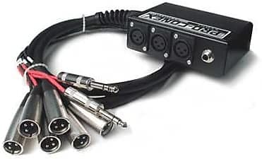 Hosa SH-6X2-20 Little Bro' Sub Snake - 6 XLR Sends, 2 1/4" | Reverb