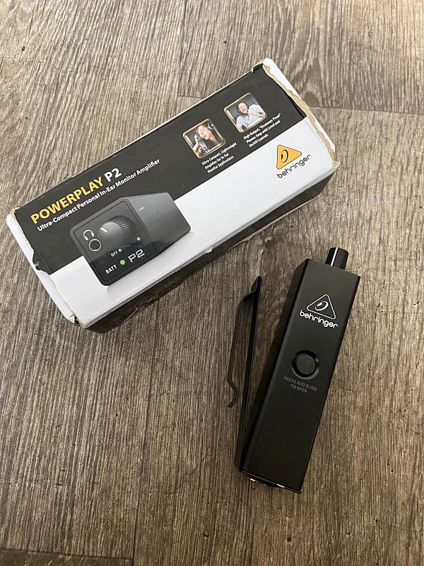 Behringer POWERPLAY P2 Ultra-Compact Personal In-Ear Monitor | Reverb