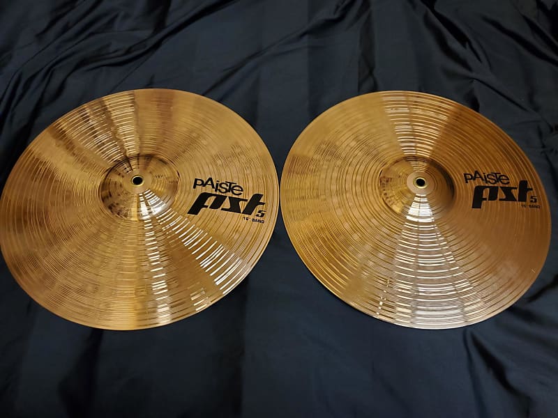 Paiste PST 5 16" Band Crash Cymbals Pair | Reverb