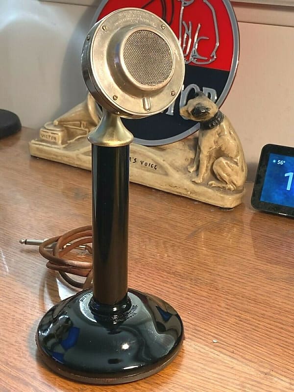 Rare 1920's-30's WESTERN ELECTRIC 371W Microphone-restored & | Reverb