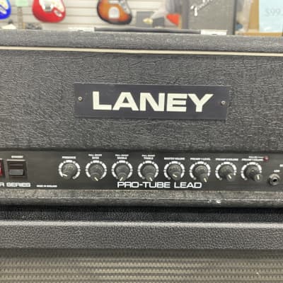 Laney AOR Pro Tube Lead 100 Series Head with Sonic 4x12 cab | Reverb